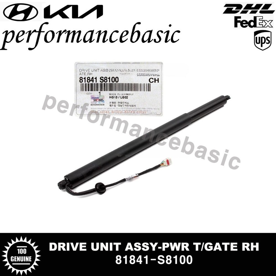 81841S8100 Genuine DRIVE UNIT Assy Power Tailgate RH For Hyundai ...