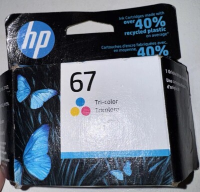 🔥HP 67 Tri-Color Ink Cartridge - New & Genuine - EXP 12/2022🔥Free SH | eBay