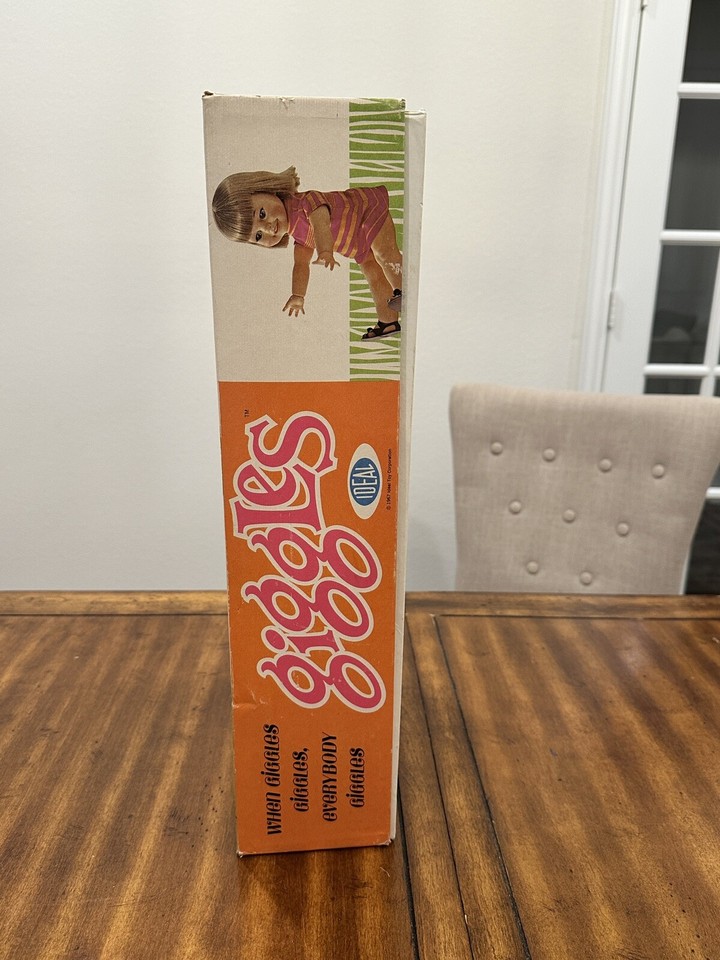 Ideal 1967 18" Giggles Doll With Original Box. No Giggle. | eBay