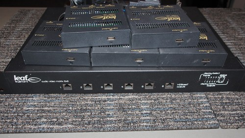 Leaf L66 6x6 Matrix HDBaseT with baluns | eBay