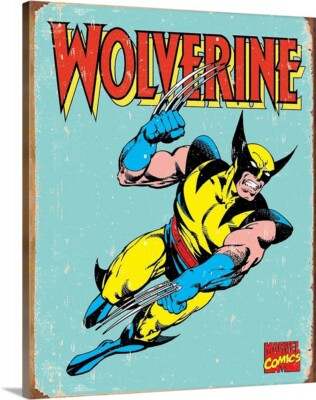 Wolverine Comic Book Art cowboys Photo Gallery Canvas Wrap Art | eBay