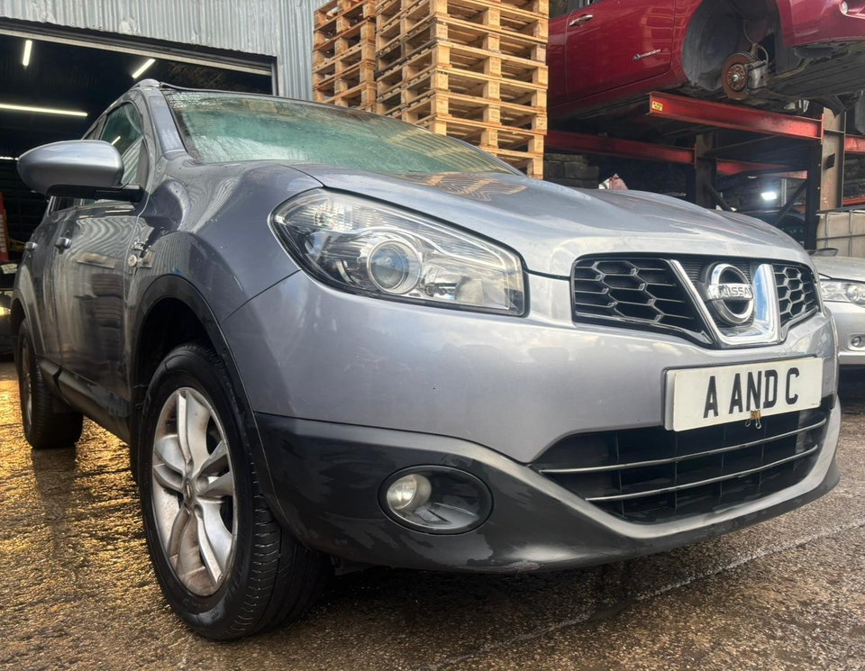 NISSAN QASHQAI J10 FACELIFT 2009-2013 COMPLETE GREY FRONT BUMPER ...