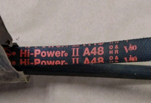 Gates A48 Hi-Power II V Belt F70 | eBay