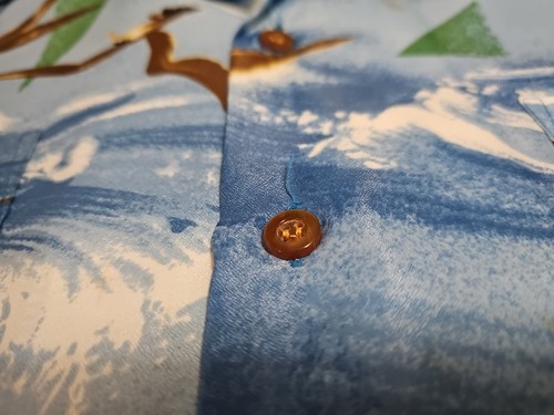 Vintage Waikiki Holiday Albatross Gooney Birds Button-up Hawaiian Shirt ...