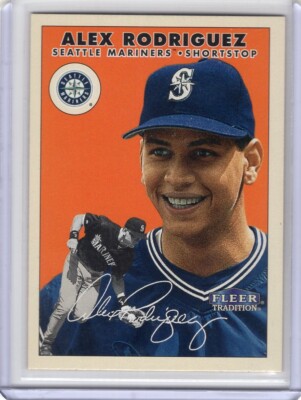 ALEX RODRIGUEZ 2000 Fleer Tradition #391 - MARINERS | eBay