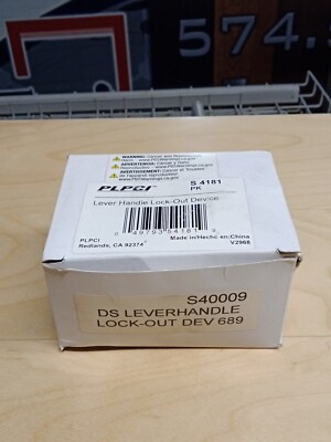 PLPCI S 4181 PK 689 Lever Handle Lock-out Device | eBay