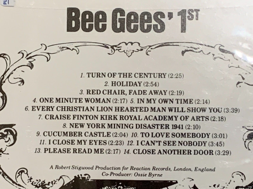 VERY RARE (NEW & SEALED) BEE GEES - Bee Gees 1st ( CD) - FREE SHIPPING ...