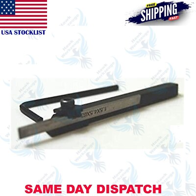 8mm Small Mini Parting Tool Holder Cut Off Tool With HSS Blade Unimat ...