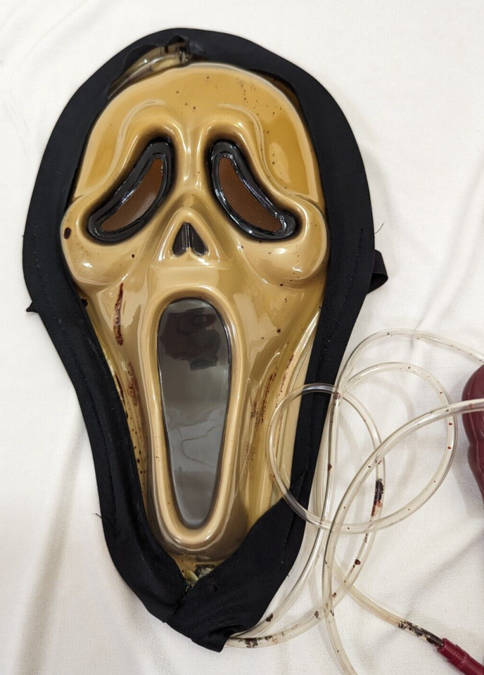 Halloween Scream Mask Ghostface Blood Pump Heart | eBay