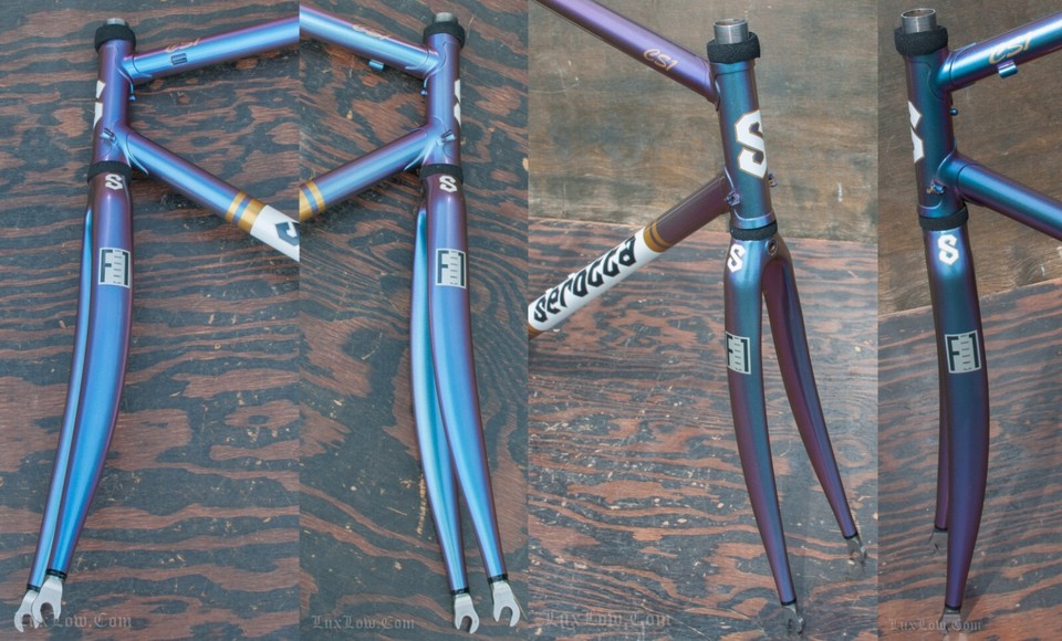 NOS 1997 Vintage 54cm Serotta CSI RoadBike FRAME FORK Colorado C4S ...