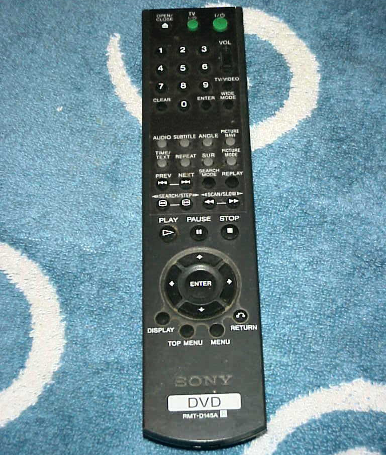 SONY RMT-D145A for DVD player model DVP-NS715P | eBay