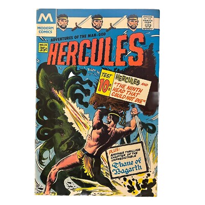 HERCULES No. 10 Nov. 1978 Modern Comics VF | eBay