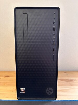 HP - Desktop - AMD Ryzen 3 - 8GB Memory - 256 GB SSD - Dark Black ...