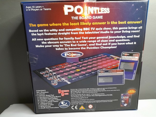 University Games Pointless: The Board Game for sale online | eBay