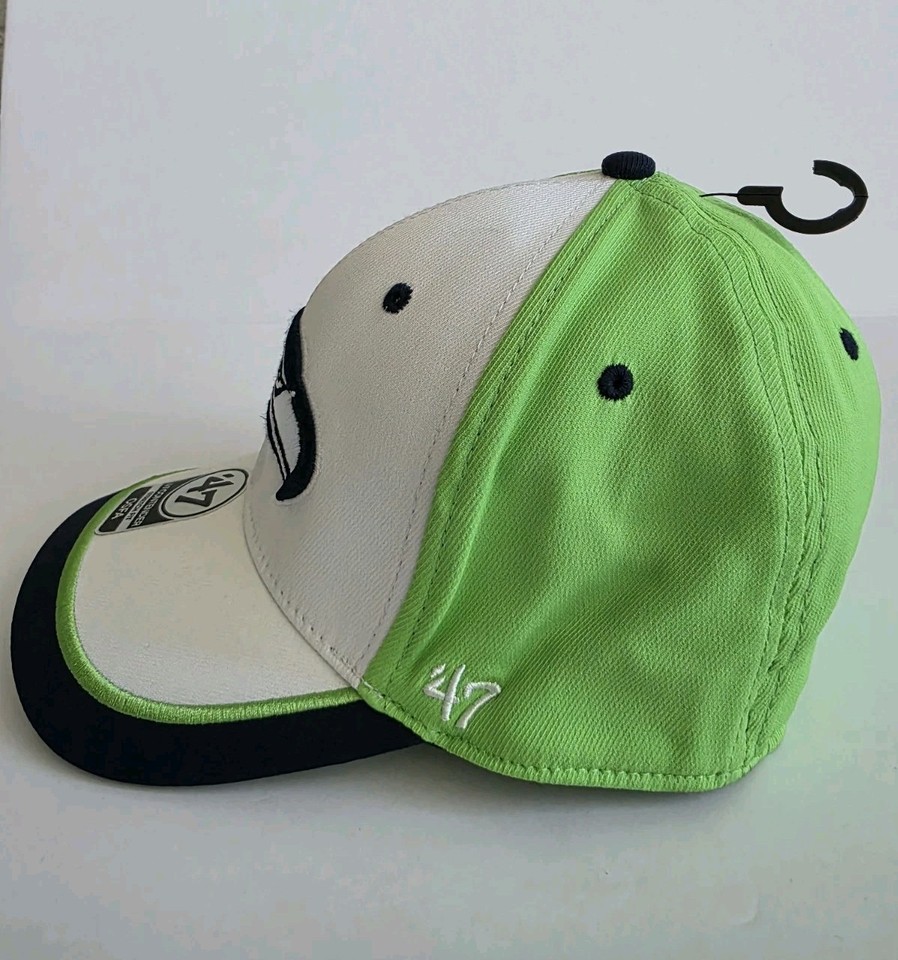 NFL Seattle Seahawks Football Sports ’47 Cap Hat Mens Green Embroider ...