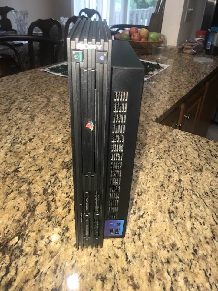 Sony PlayStation 2 Ps2 FAT Console only - Black (SCPH-30001) - Tested ...