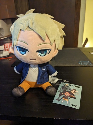 Sitting Loid Forger SPY X FAMILY 7 inch Plush Official Great Eastern ...