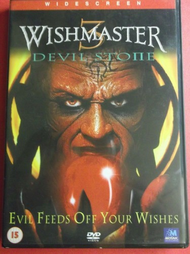 Wishmaster 3: Devil Stone (UK Release) DVD. PAL Region 2 Format, See ...