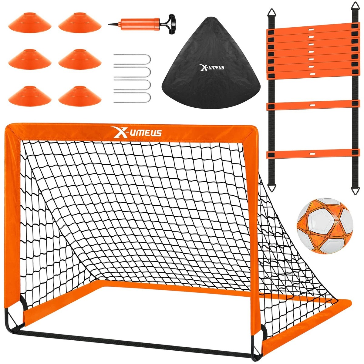Soccer Nets QUICKPLAY Soccer Target Net - 5 Zone Practice Net For ...