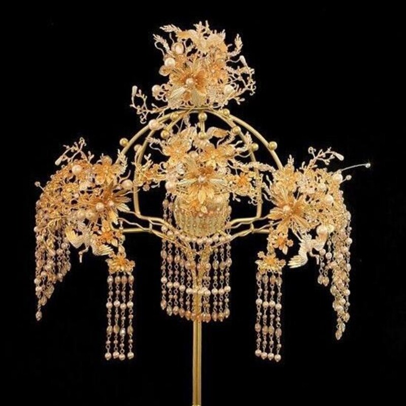 Crystal Tiara Crown Headband Display Rack Metal Princess Crown Stand ...