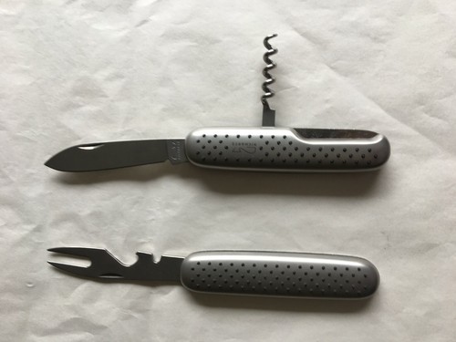 Taschenmesser RICHARTZ Gabel,Messer Korkenzieher in Gürteltasche | eBay
