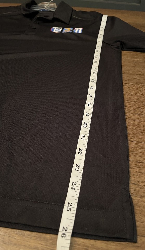 KCOY 12 / KEYT 3 / FOX 11 News Logos Embroidered Black Polo Shirt Size ...