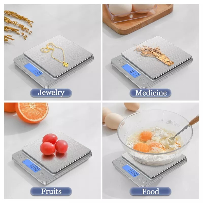 Multiuso Pesa Digital De Peso Pesos Pesas Digitales Gramos Comida Para ...