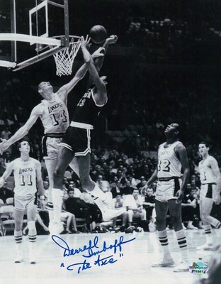 Darrall Imhoff Signed 8X10 Autograph Photo "The Axe" Vintage Block COA ...
