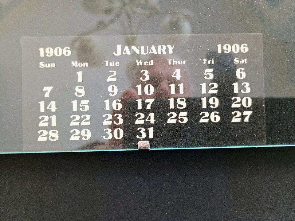 Salesman's sample 1906 Calendar advertising Marshall County Bank ...