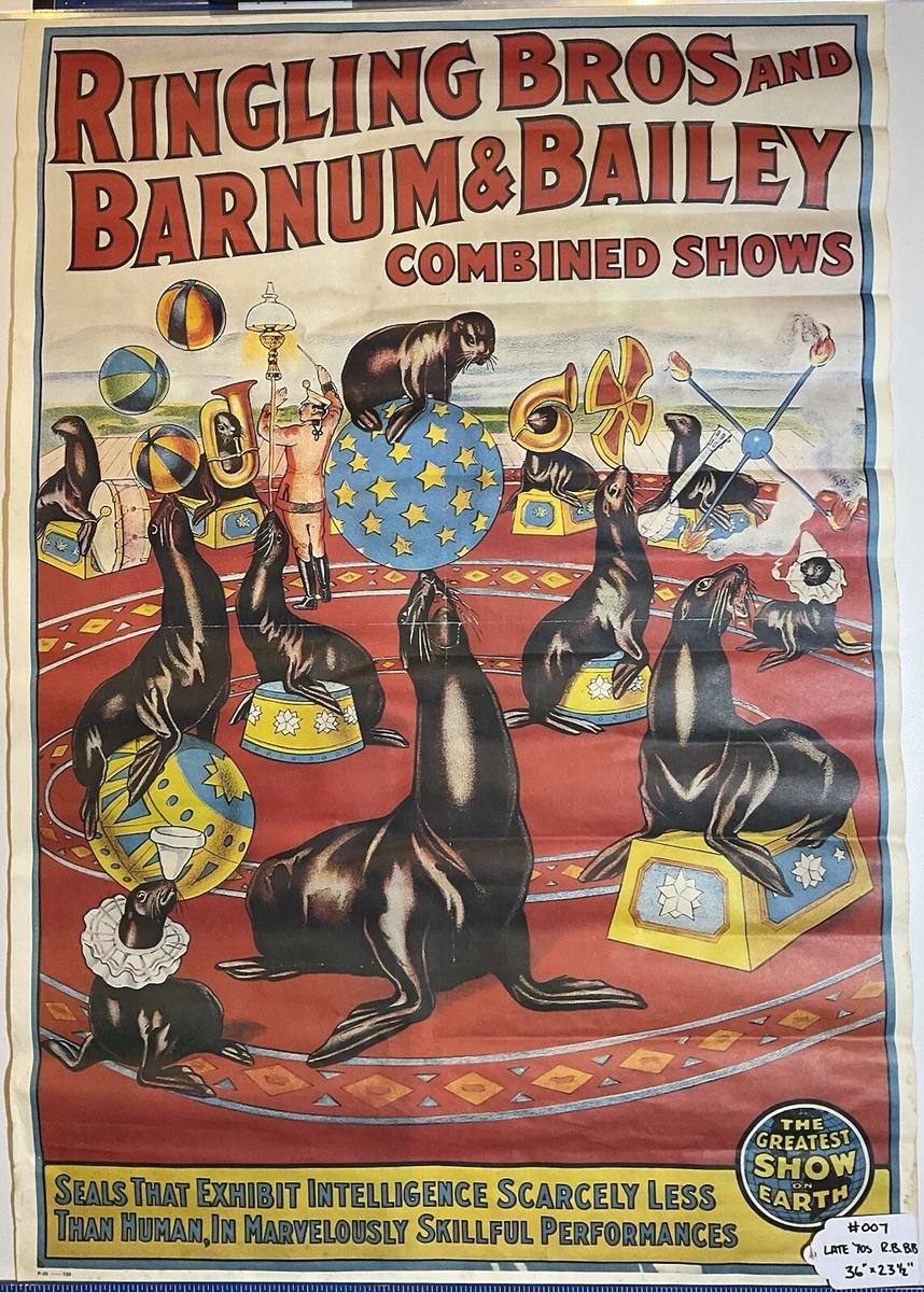 Ringling Brothers And Barnum And Bailey Circus Posters