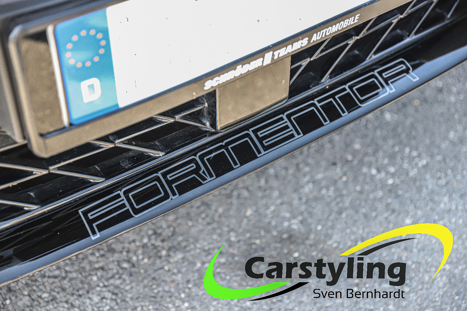 Formentor Aufkleber 445x35mm Avery Folie Grau für Cupra Spoiler ...