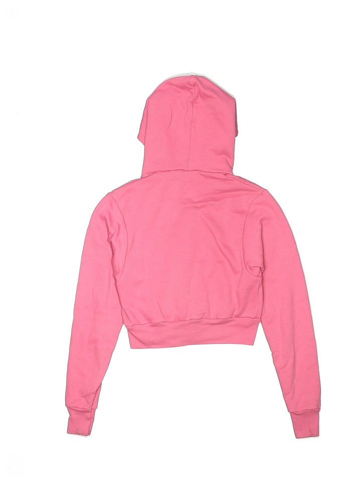 American Apparel Girls Pink Zip Up Hoodie XS Youth | eBay