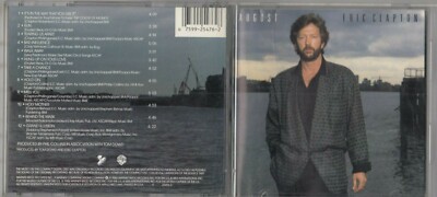 Eric Clapton - August (CD 1986 Warner Bros.) EARLY DADC PRESS 925476-2 ...