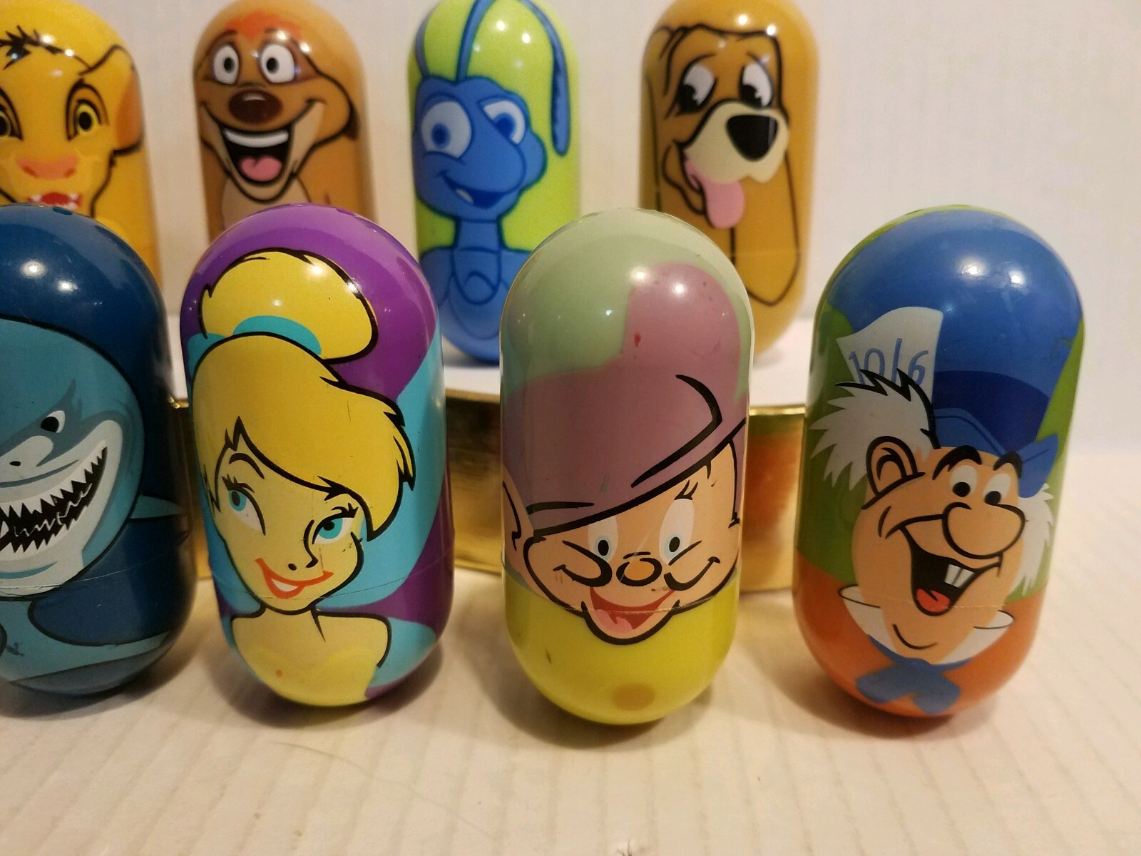 Kellogg’s Disney Mighty Beanz Weebles Wobble Disney Character Lot of 9 ...