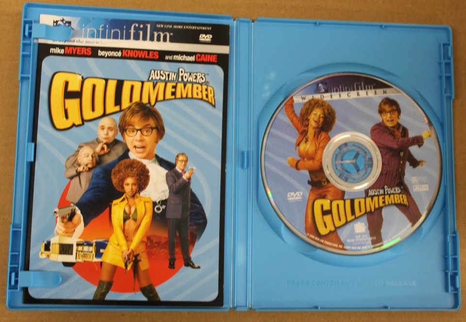 Goldmember DVD Widescreen Mike Myers Beyonce Knowles Michael Gaine | eBay