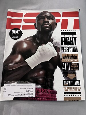 ESPN Magazine: May 11, 2015- The Fight For Perfection Floyd Mayweather ...