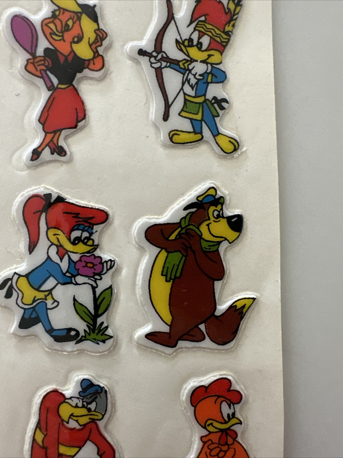 Walter Lantz Woody Woodpecker Stick A Toon Stickers Set 1978 | eBay