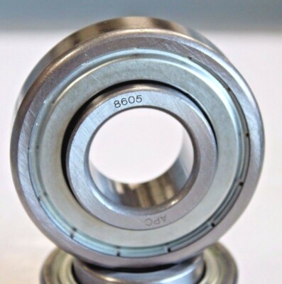 Premium 8605 Felt Seal Series Bearing 25mm Bore w/1 Felt Metal Shield ...