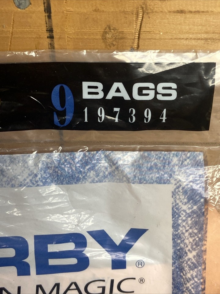 Kirby micron magic filter bags Models G4, G5, AND Gsix 9 BAGS New ...