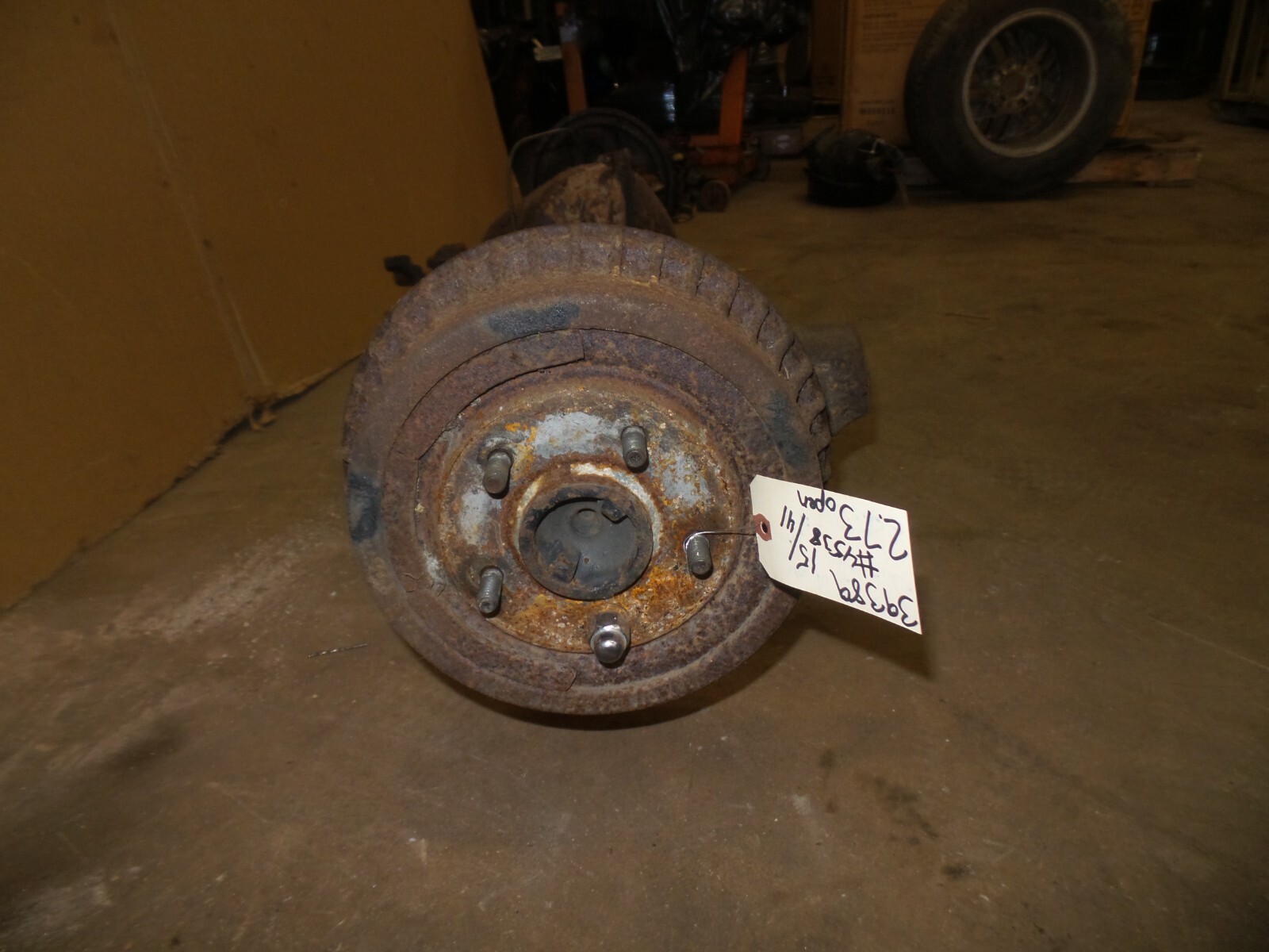 82-92 TRANS AM CAMARO DRUM BRAKE 10 BOLT 2.73 OPEN NON POSI REAR END ...