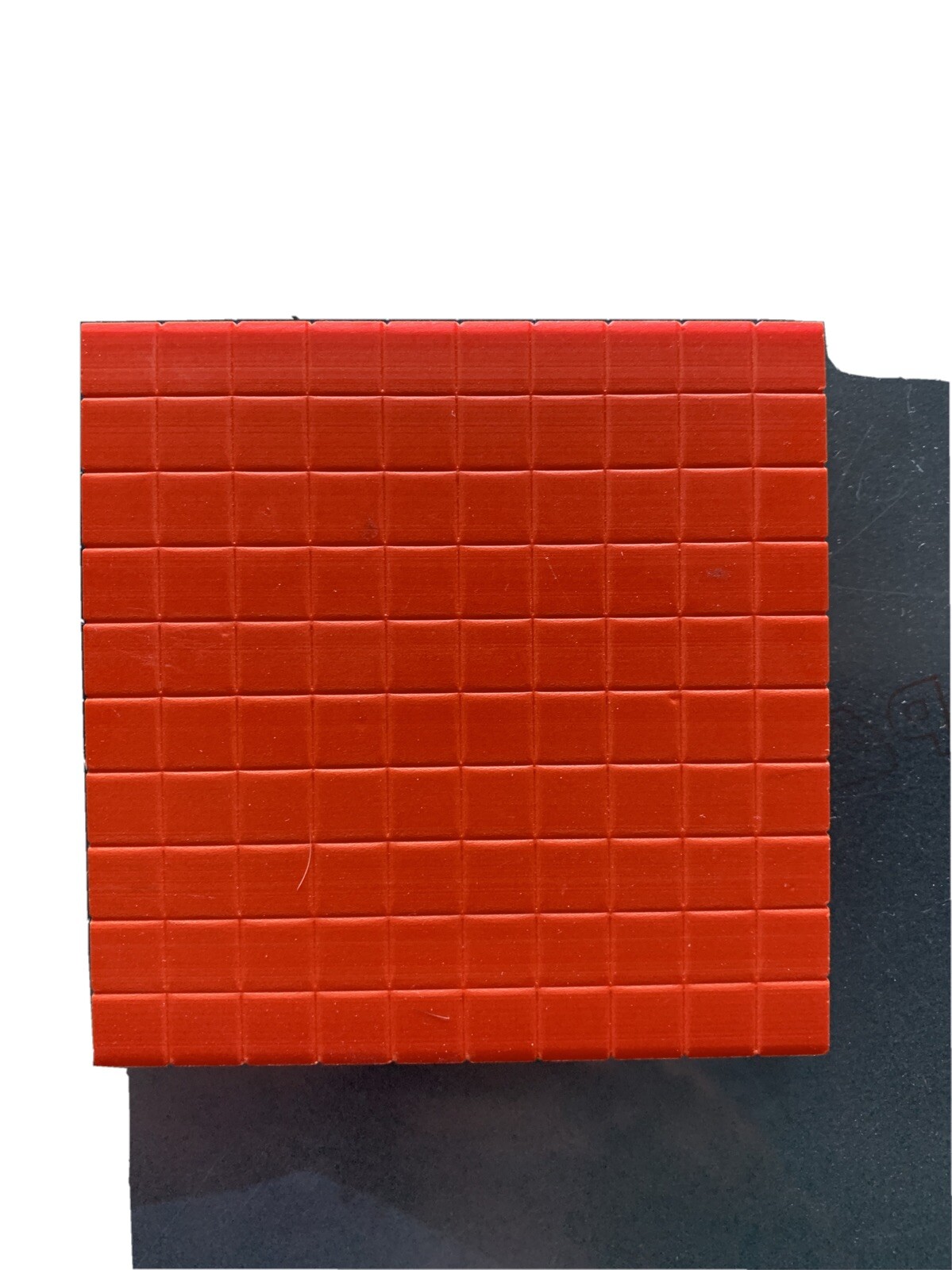 Orange Wooden Base Ten Blocks, Flats X100 (Pack of 10) | eBay