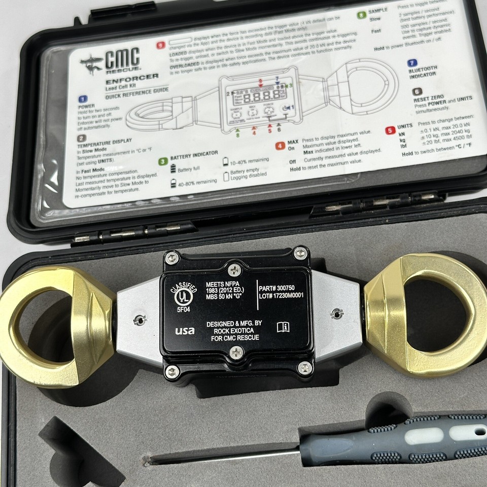 enForcer Rigging Load Cell Kit Manufactured by Rock Exotica Branded CMC ...