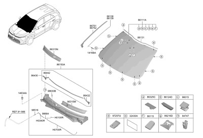 GENUINE NEW AUTO DEFOG SENSOR SUITS KIA NIRO EV 2022-ONWARDS | eBay ...
