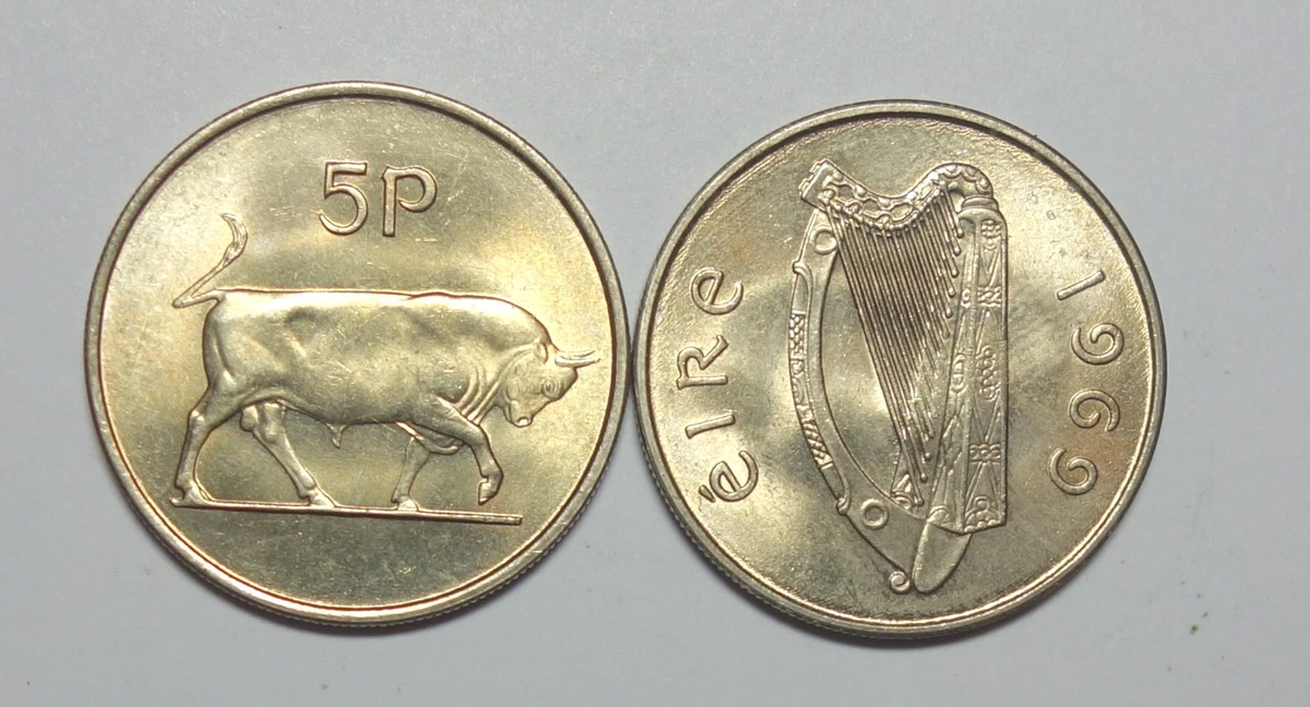 O'Brien Coin Guide: Irish Decimal Fivepence The Old, 40% OFF