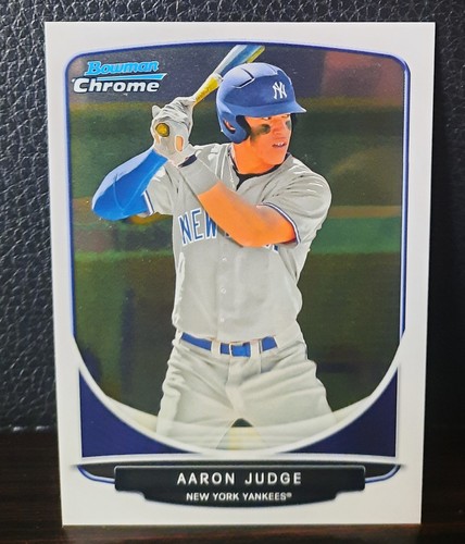 Aaron Judge 2013 Bowman Chrome 1st Bowman RC Rookie Card Beauty Yankees ...
