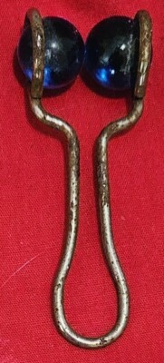 Vintage 30's Era Antique Glass Marble Razor Strop Blade Sharpener | eBay