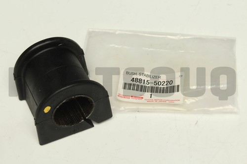 4881550220 Genuine Toyota BUSH, FRONT STABILIZER BAR, NO.1 48815-50220 ...