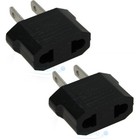 (1-20pcs) EU Euro Europe to US USA Power Jack Wall Plug Converter ...