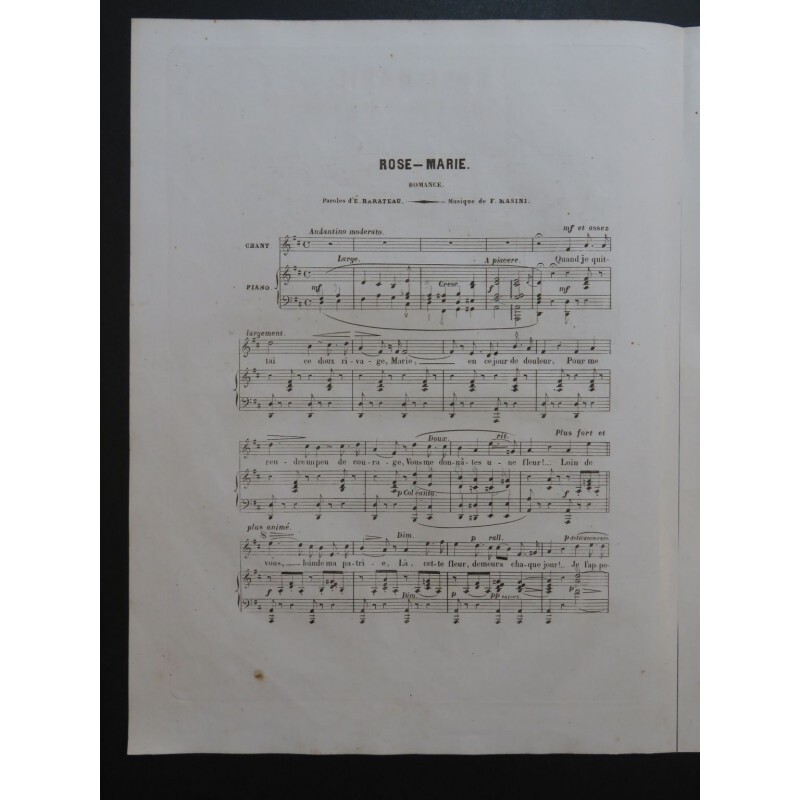 Masini F.Rose-Marie Singer Piano | eBay