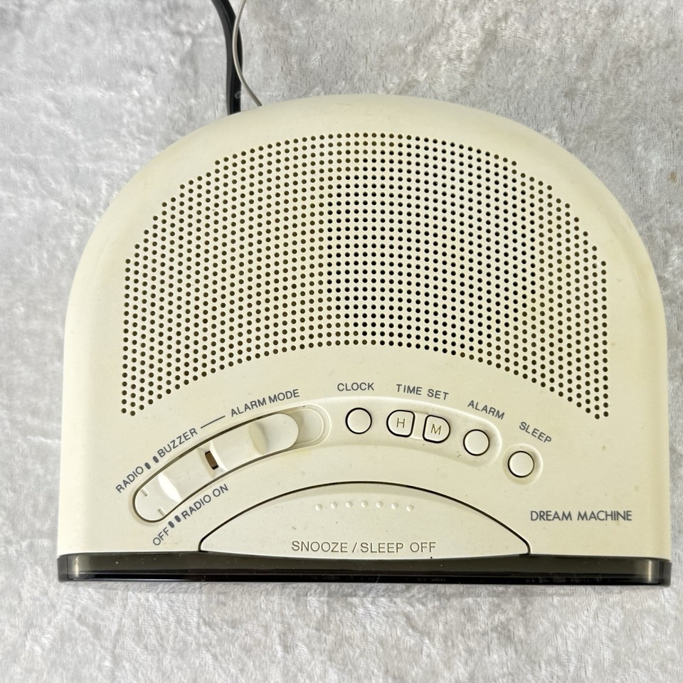 VTG Sony Dream Machine ICF-C211 AM/FM Alarm Clock Radio White New ...
